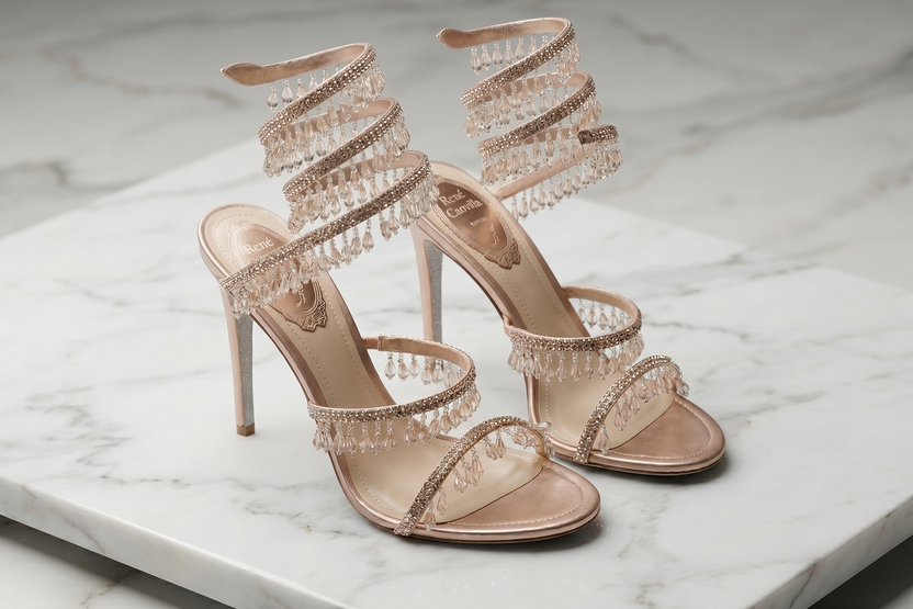 Chanel Lambskin Suede CC Espadrille Wedge Beige White & Black – Roziera