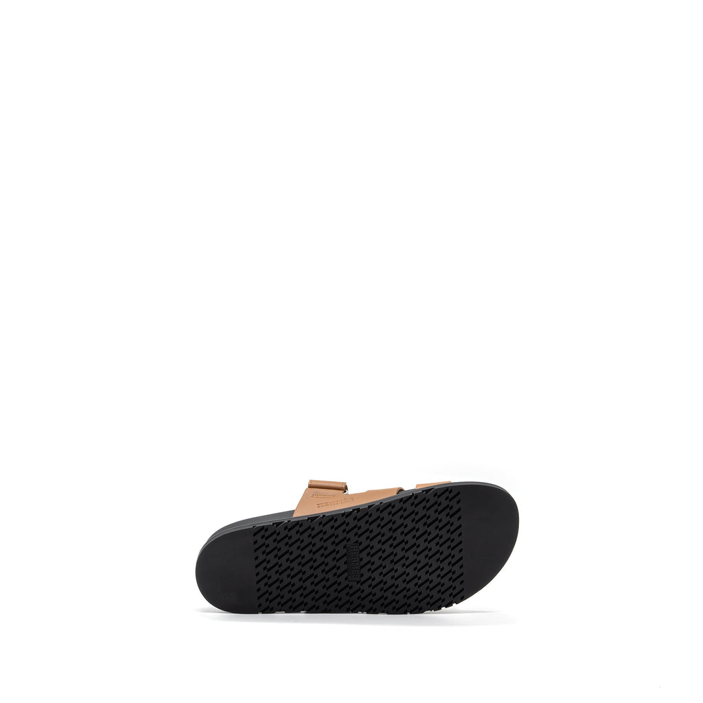 Hermes Chypre Sandals Calfskin Natural – Roziera
