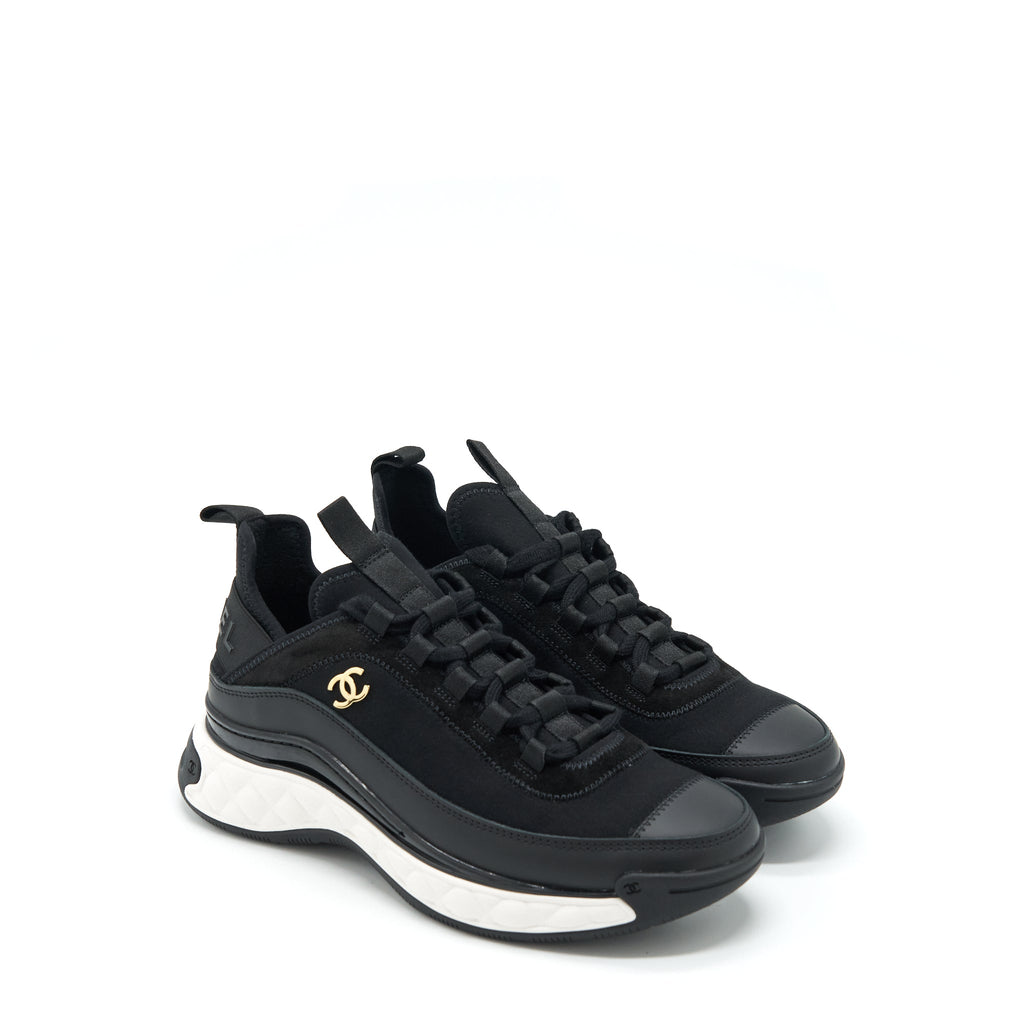 Chanel Sport Trail Sneakers Black/White – Roziera